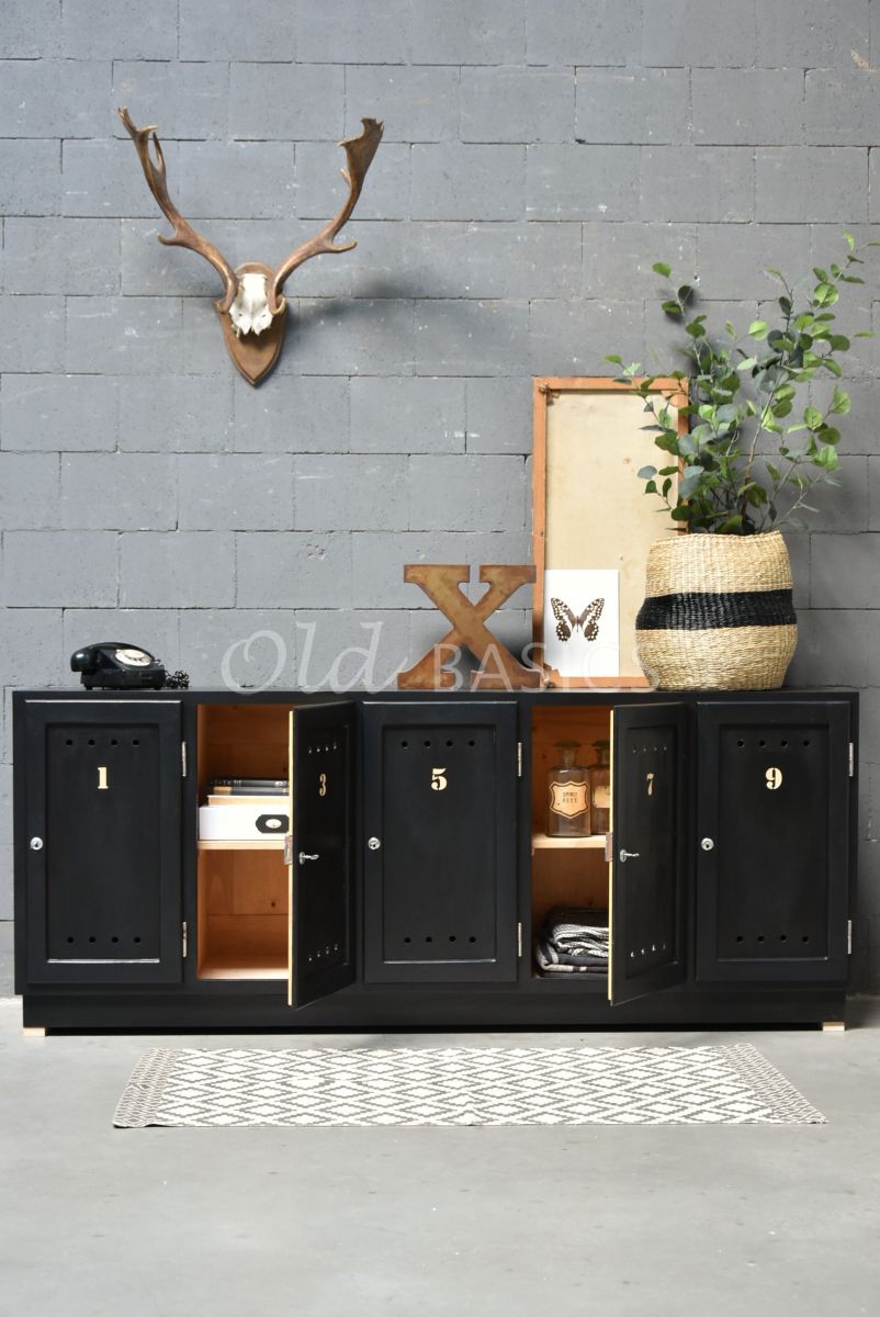 Unieke landelijke houten TV-kast bij Old BASICS! | Old BASICS