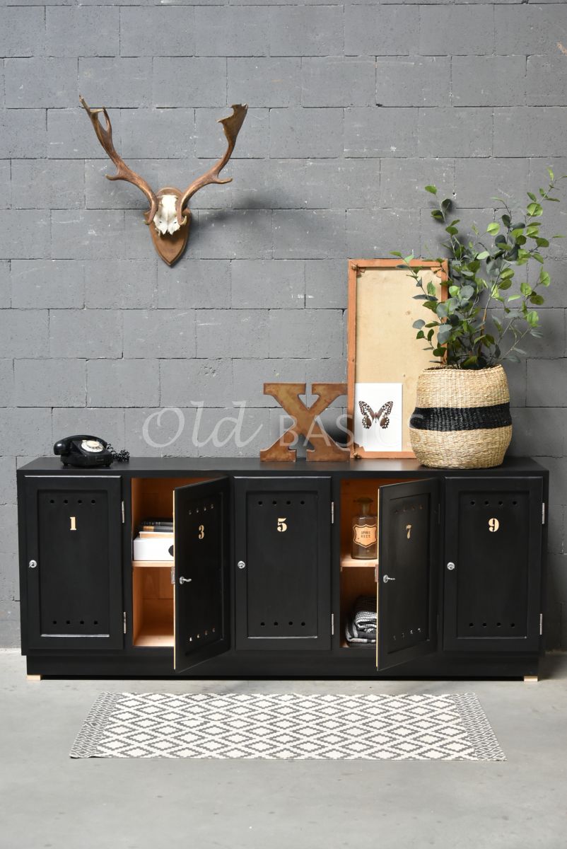 Unieke landelijke houten TV-kast bij Old BASICS! | Old BASICS